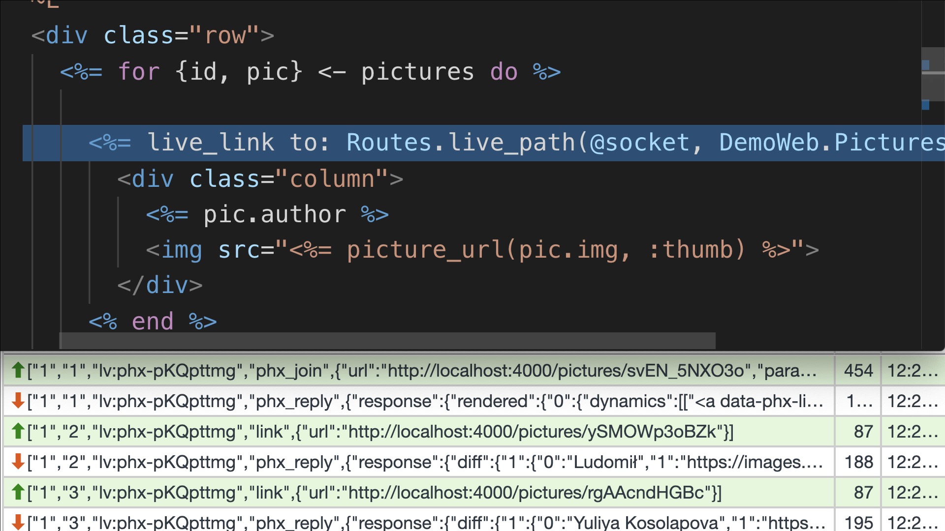 Phoenix LiveView live_link Phoenix LiveView live_link